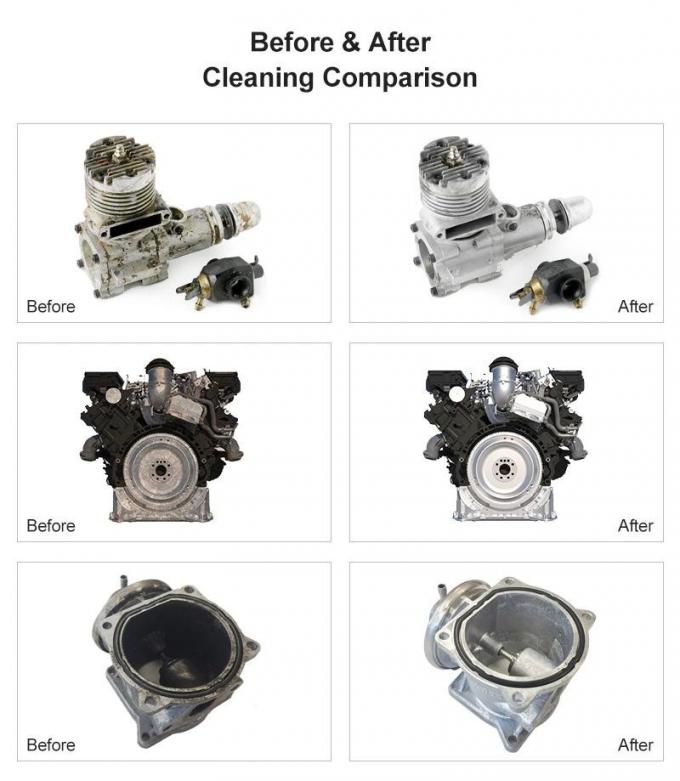 Three Tanks Auto Parts Washer Machine , FCC 560L Long Ultrasonic Cleaner